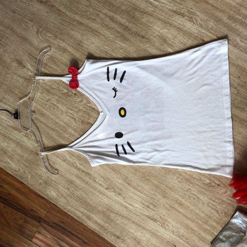 Hello Kitty Dancer Rave Halloween Costume Fluffies - Gem